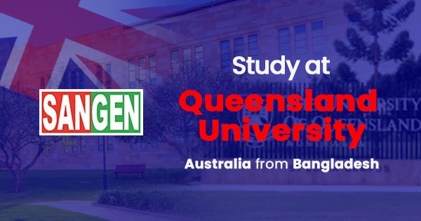 Study at Queensland University, Australia from Bangladesh